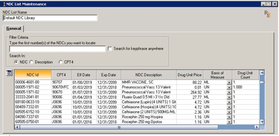 Best Practices to Managing National Drug Codes in NextGen