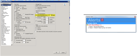 How to set up Recall Plans in Practice Management