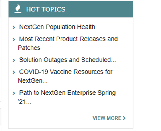 A Brief Look Into the NextGen Success Community